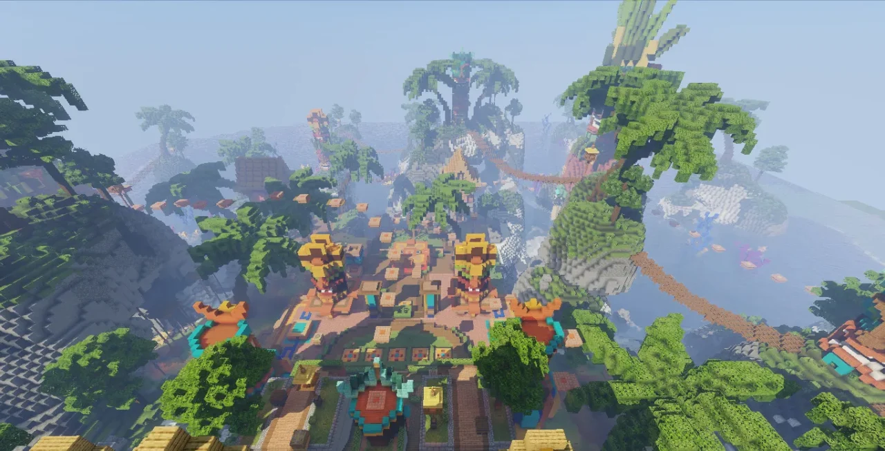 tiki island spawn | Netherix Studios