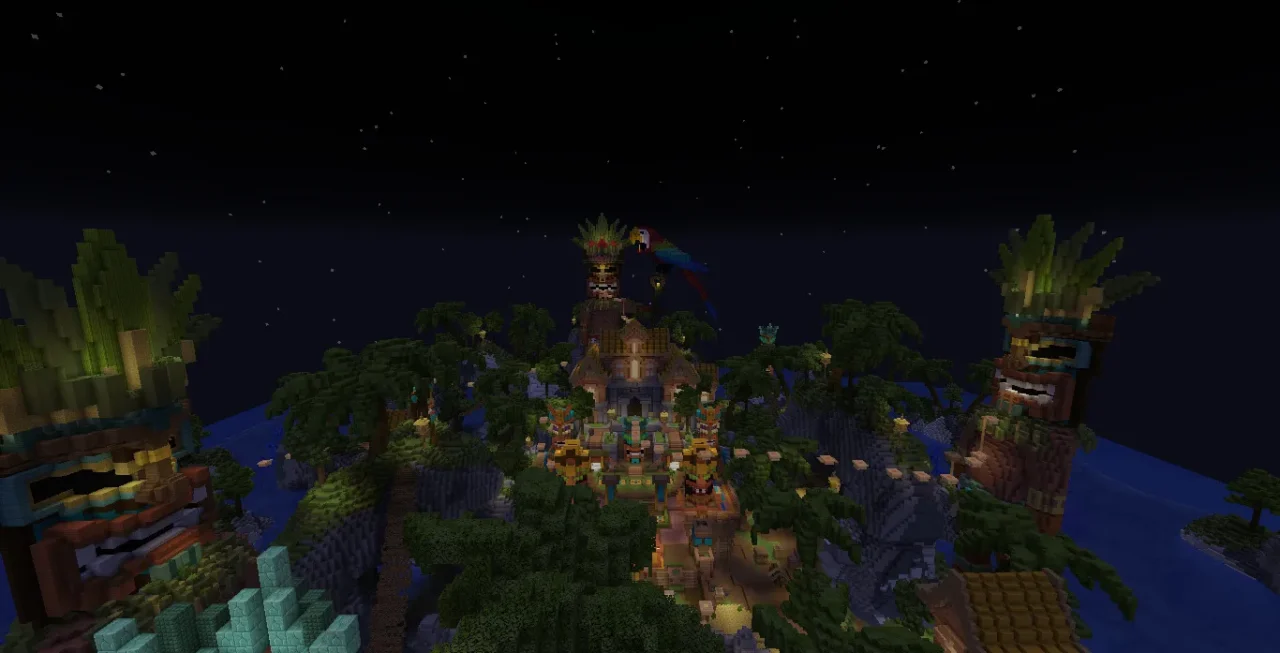 tiki island spawn | Netherix Studios