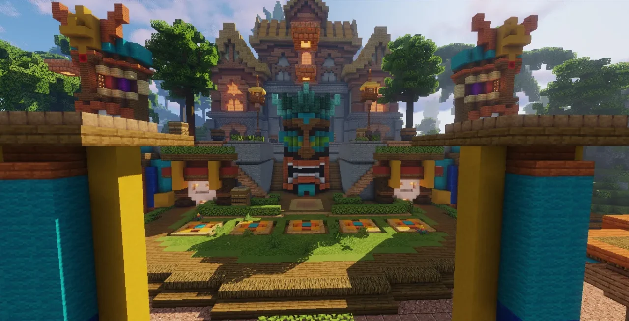 tiki island spawn | Netherix Studios