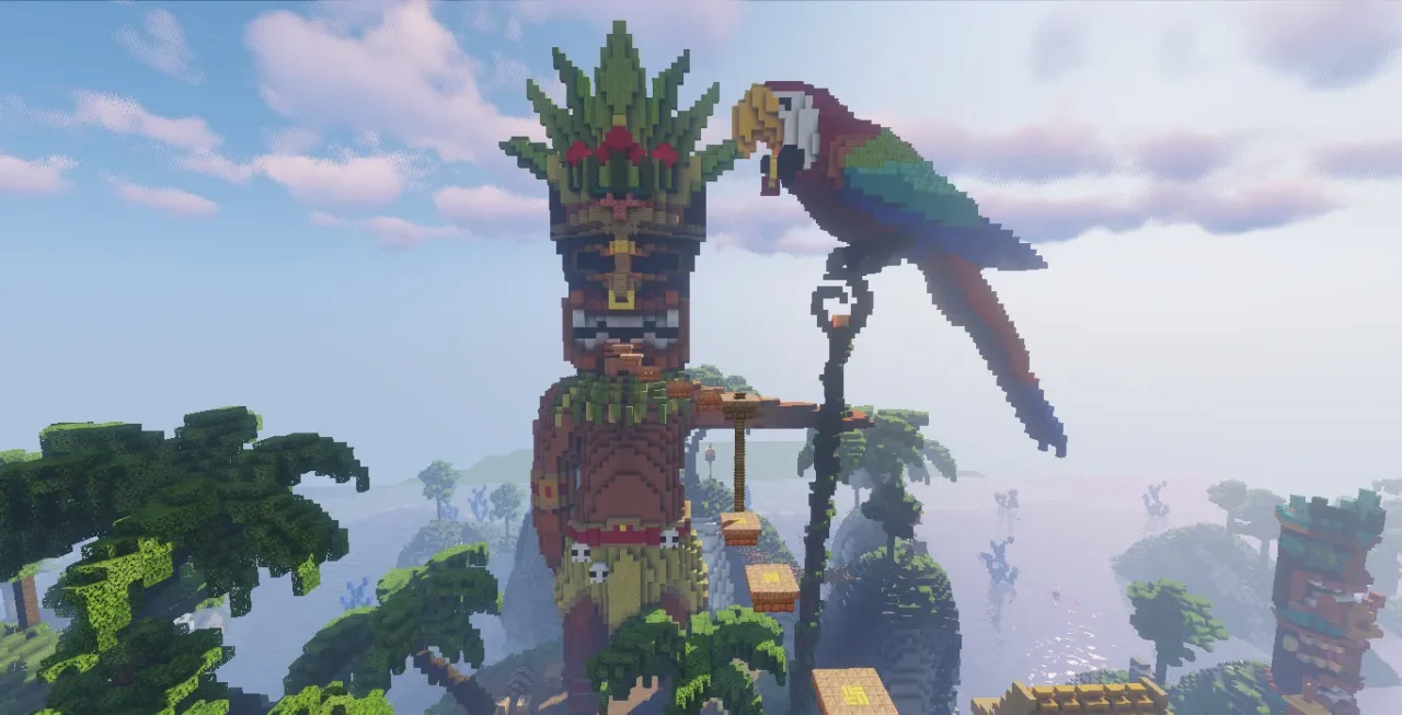 tiki island spawn | Netherix Studios