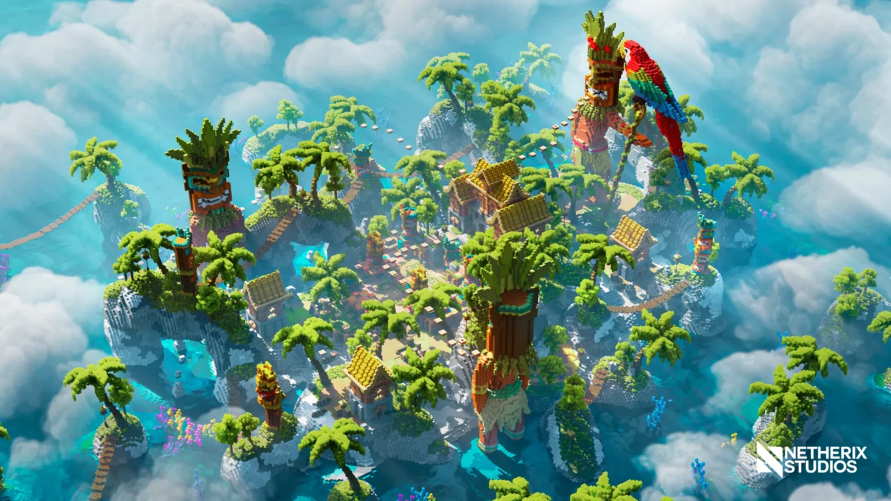 tiki island spawn | Netherix Studios