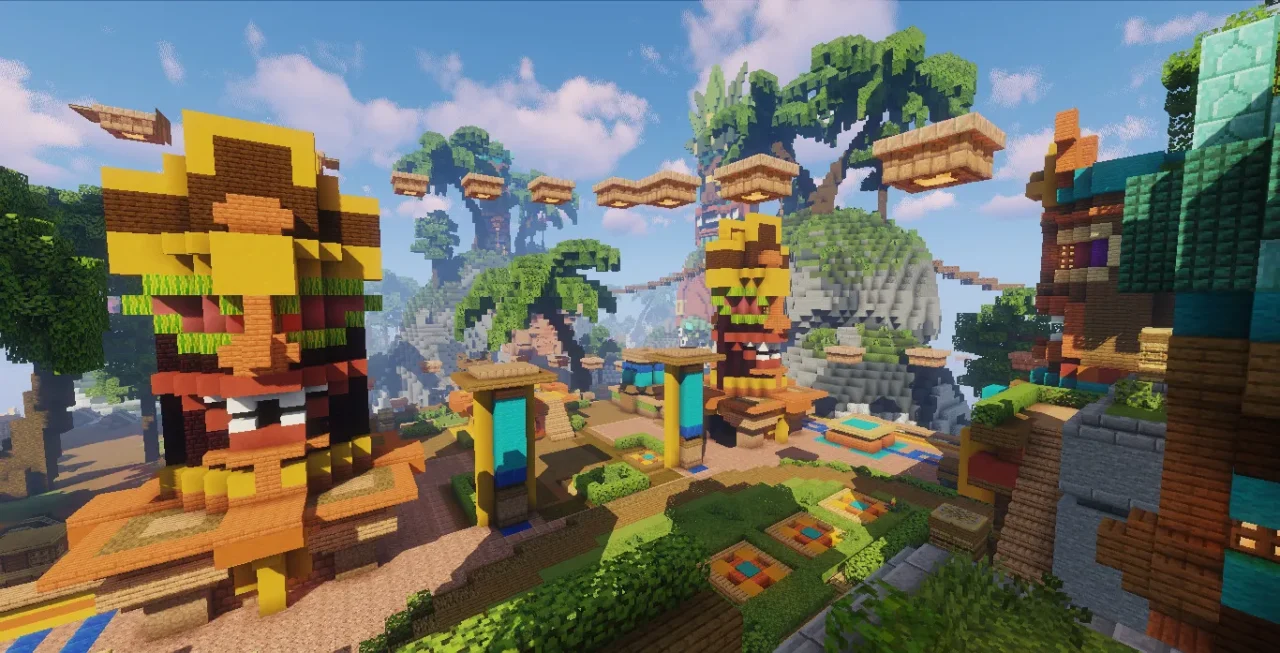 tiki island spawn | Netherix Studios